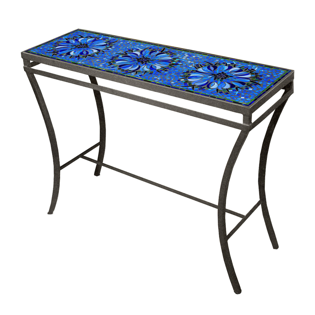 Classic Garden Mosaic Stone Top Tables by Neille Olson Home & Garden ...