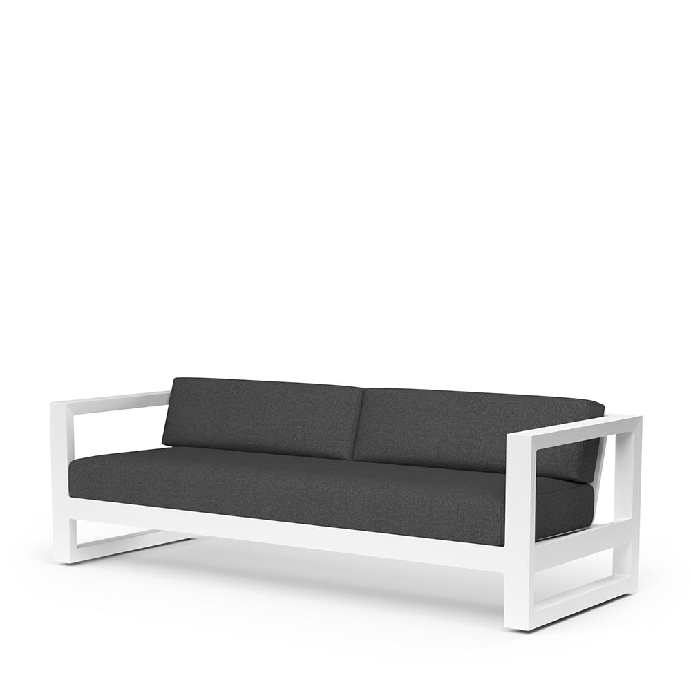 Newport Sofa by Sunset West | Aluminum Sofa | Today's Patio