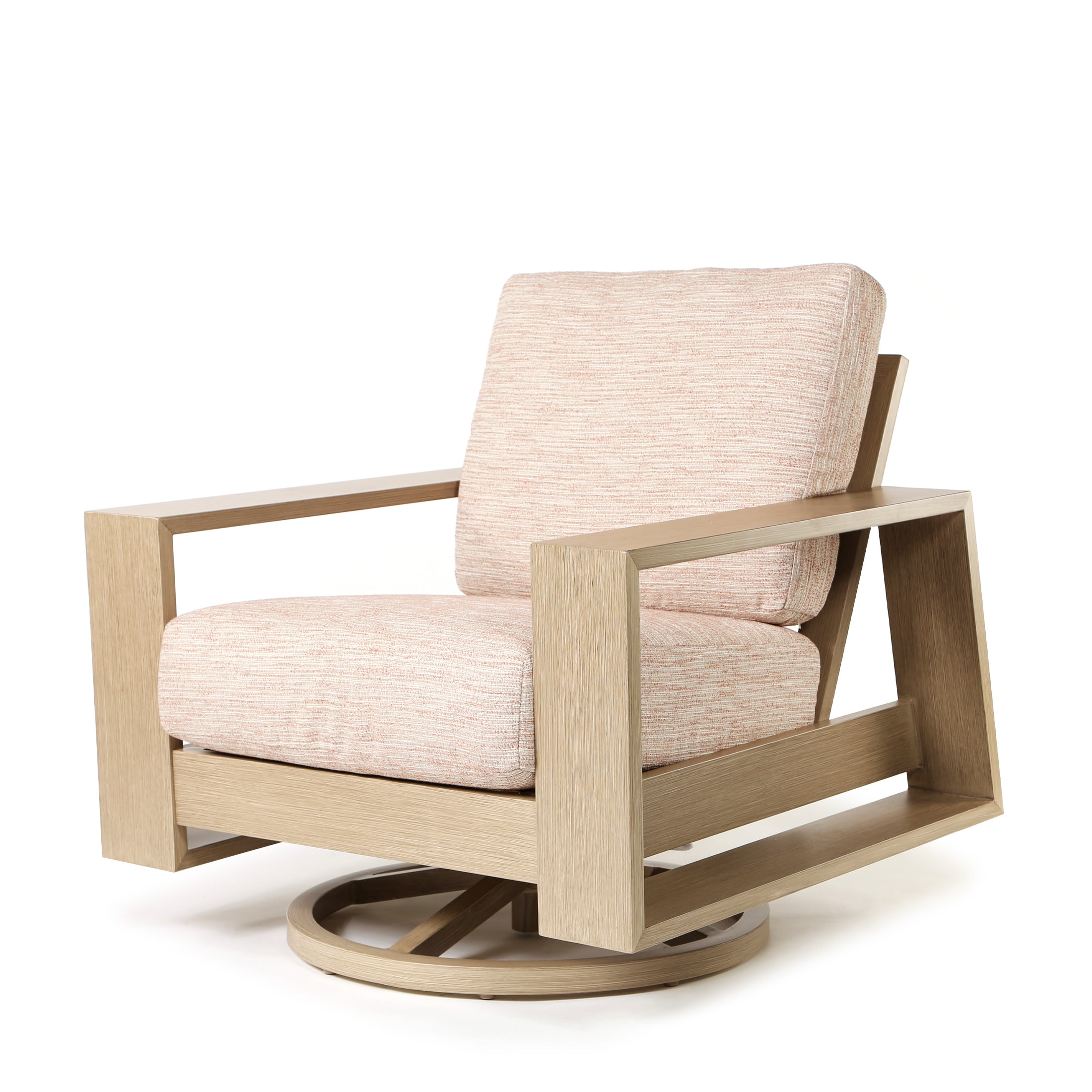 Novara Swivel Club Chair by Ebel | Aluminum Club Chairs | Today's Patio
