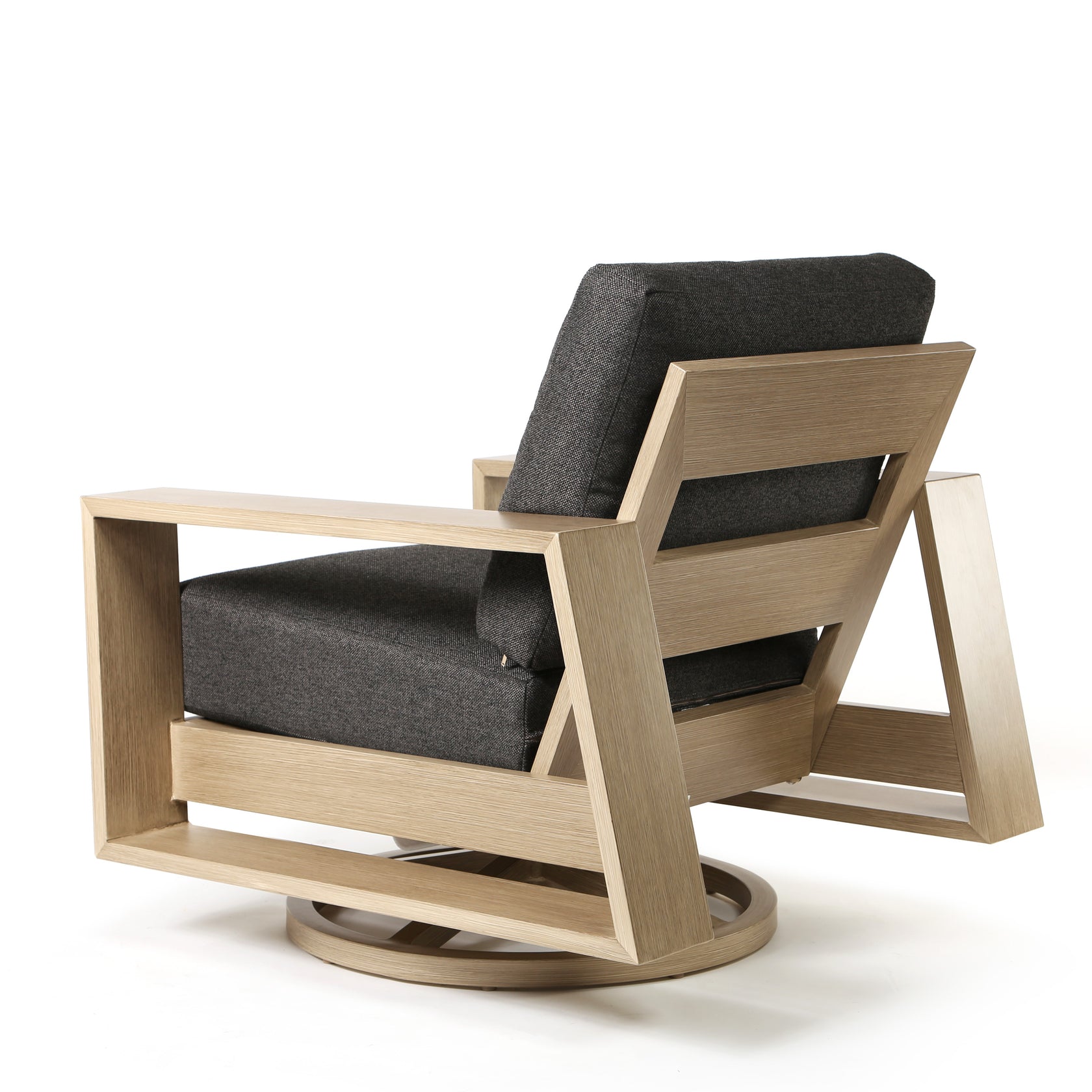 Novara Swivel Club Chair by Ebel | Aluminum Club Chairs | Today's Patio