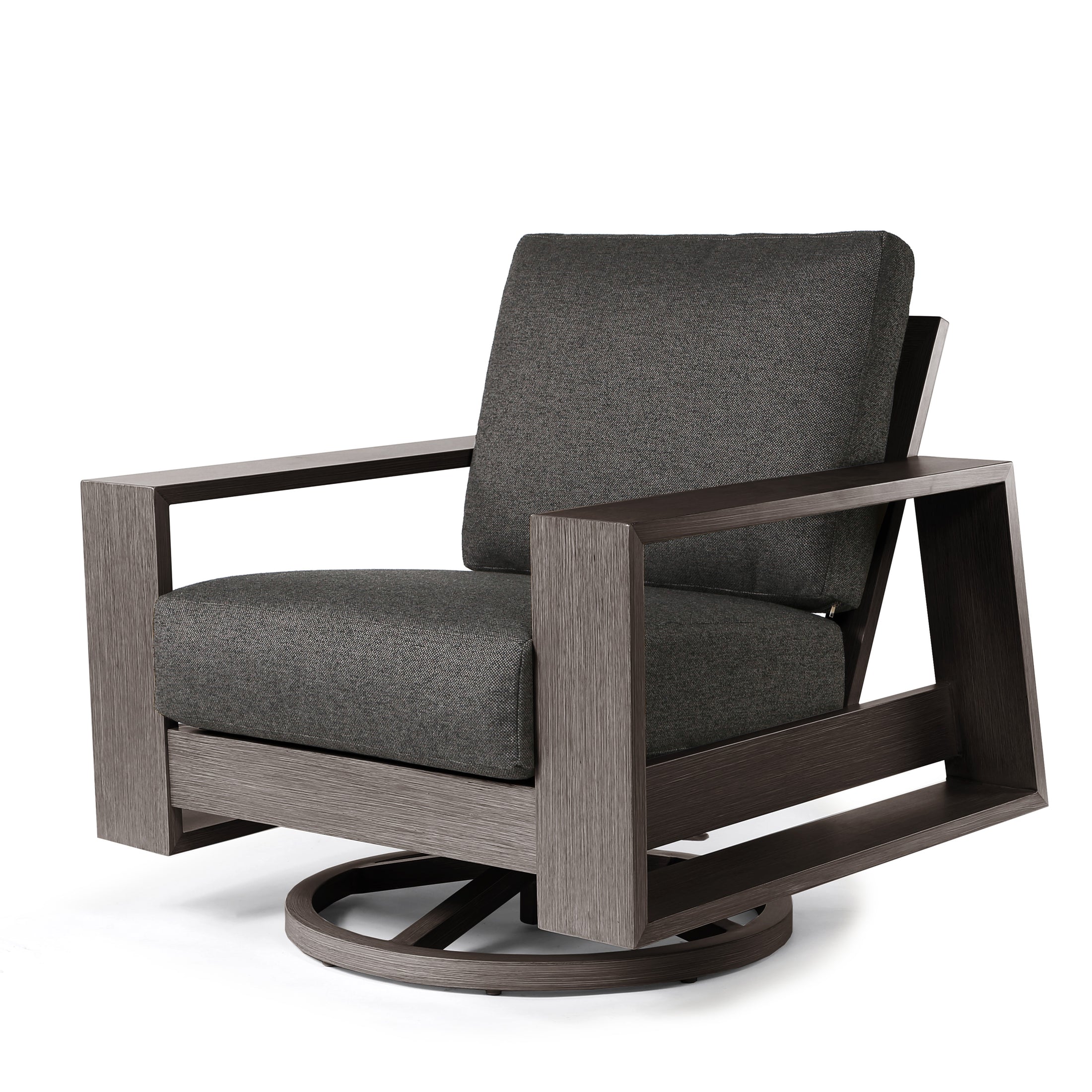 Novara Swivel Club Chair by Ebel | Aluminum Club Chairs | Today's Patio
