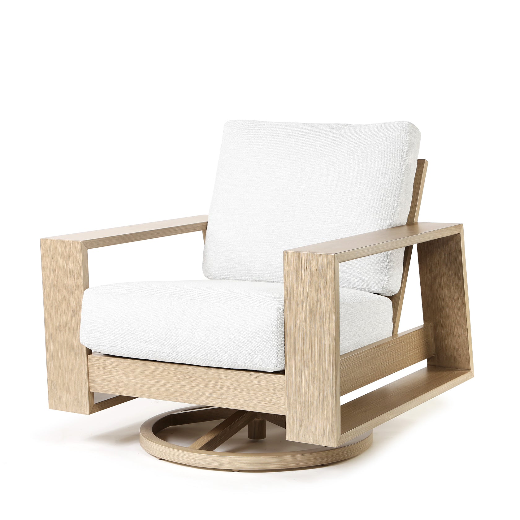 Novara Swivel Club Chair by Ebel | Aluminum Club Chairs | Today's Patio