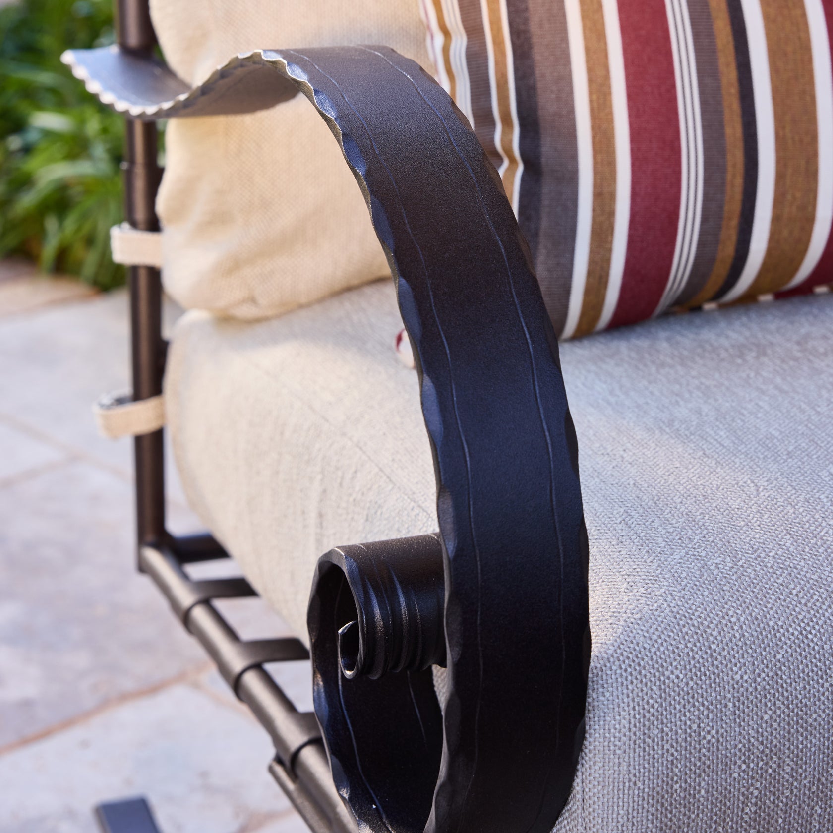 Classico Sofa by O.W. Lee | Wrought Iron Sofa | Today's Patio