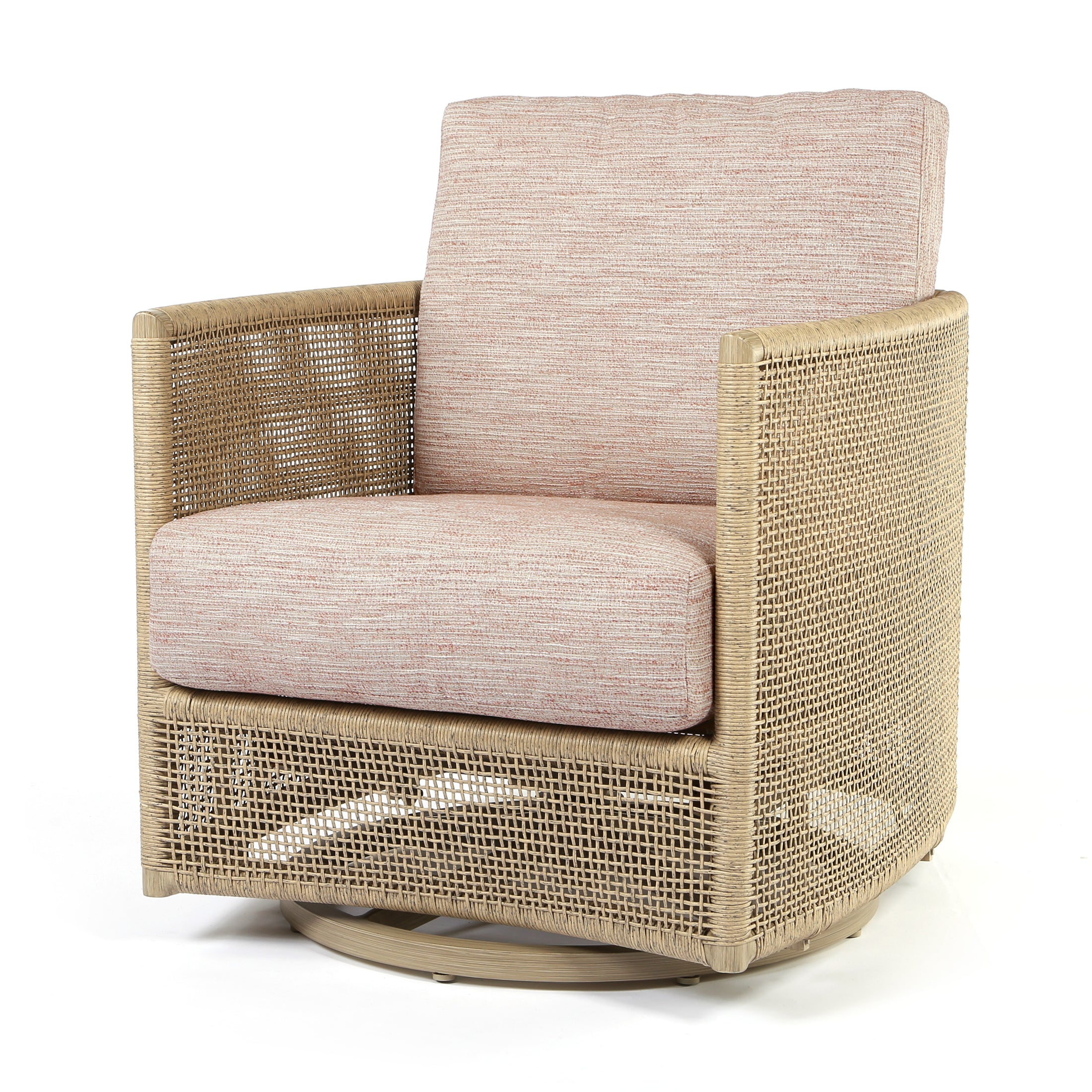 Orleans Club Swivel Glider by Ebel | Wicker Swivel Gliders | Today's Patio