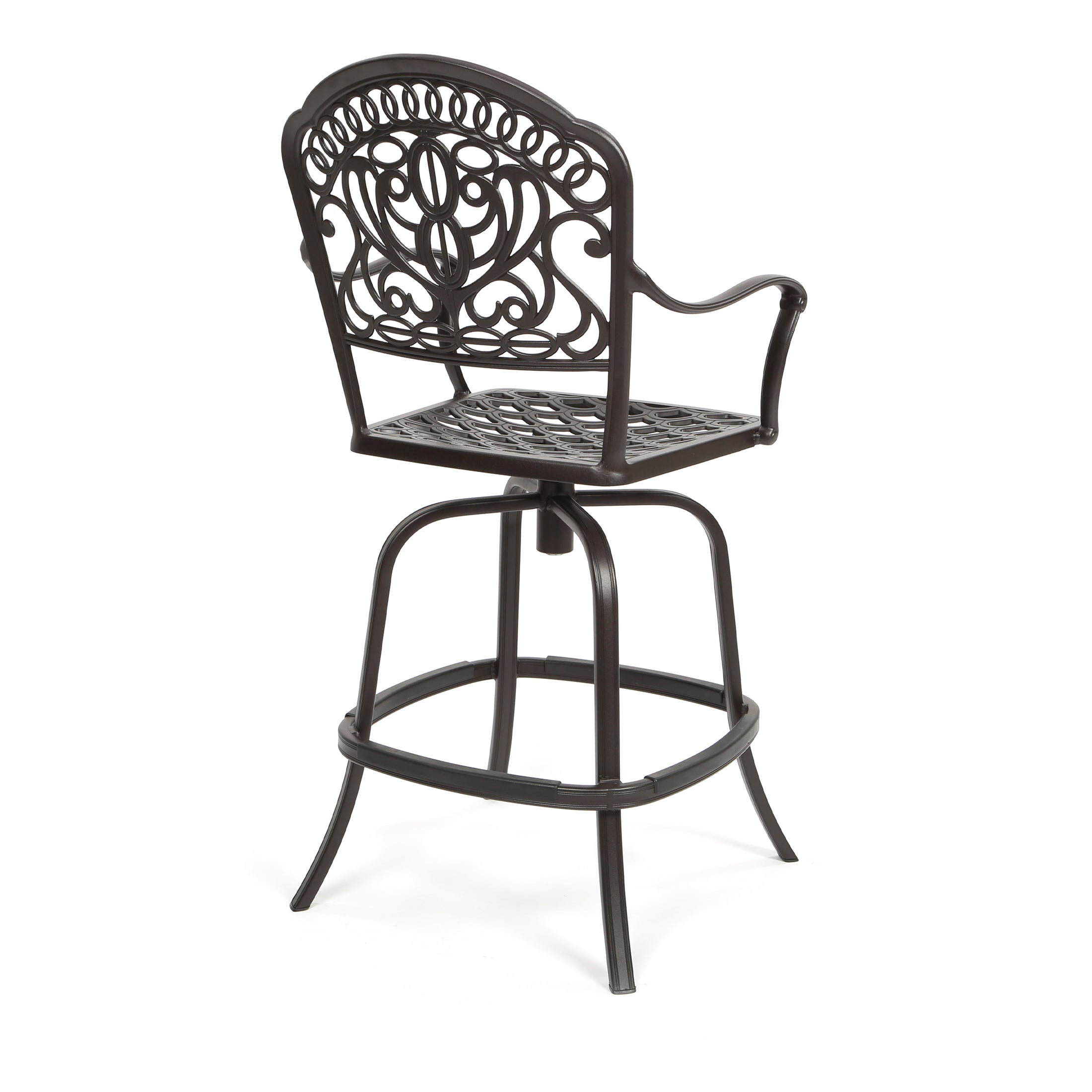 Tuscany 3 Piece Counter Height Set by Hanamint | Cast Aluminum Bar Sets ...